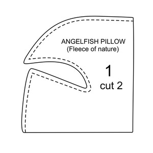 Angelfish PDF Sewing Pattern, Downloaded Sewing Pattern, Nautical ...