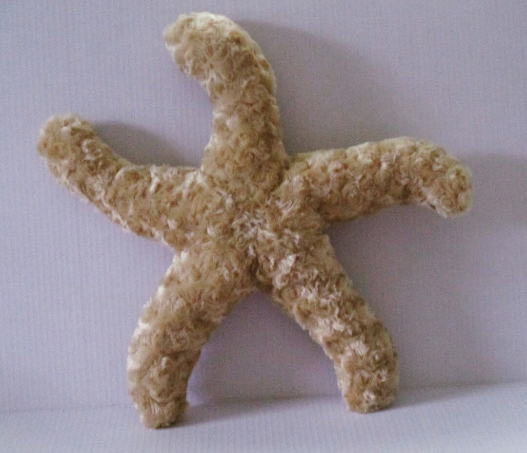 Minky Camel Rosette Starfish Pillow, Nautical Decor, 18 Inch - Etsy