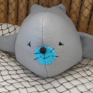 Baby Seal and Beach Ball Plushies, Seal Child's Toy, Nautical Toy ...