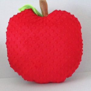 Apple Pillow, Red Delicious Apple Pillow, Autumn Pillow, Accent Pillow ...