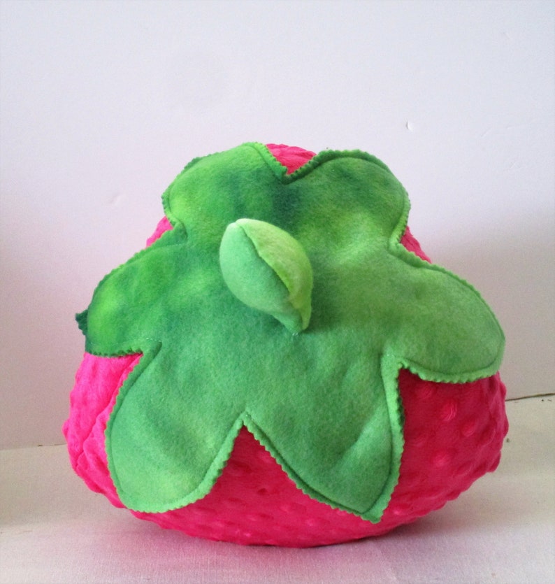 Strawberry Pillow Fruit Lover Pillow Pink Strawberry Pillow - Etsy