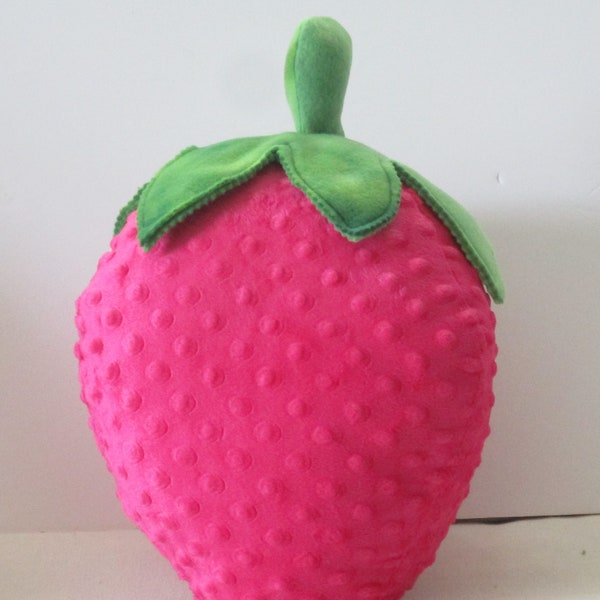 Strawberry Pillow - Etsy UK
