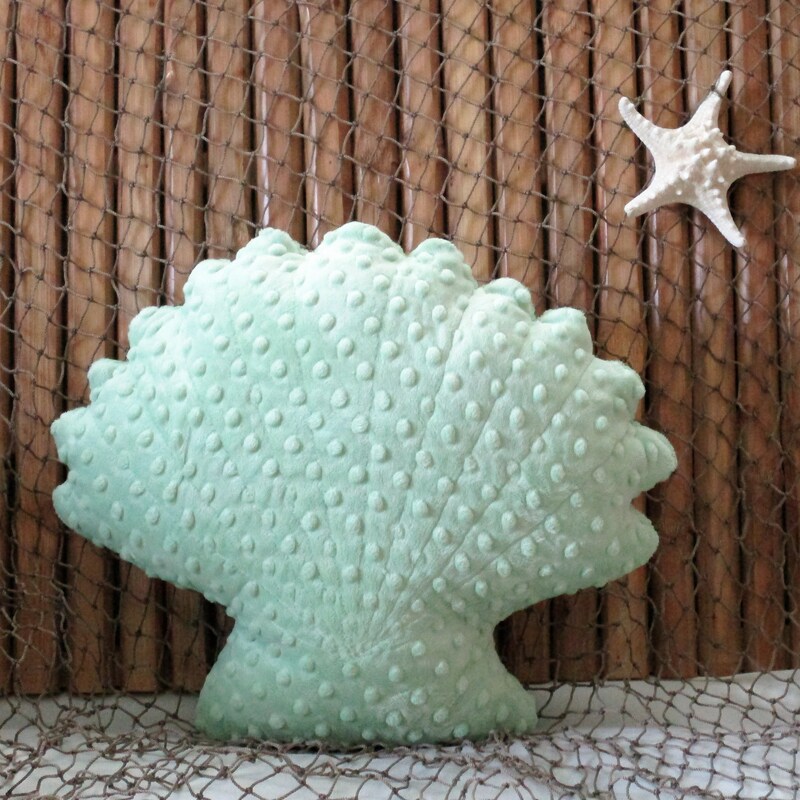 Seashell Pillow - Etsy