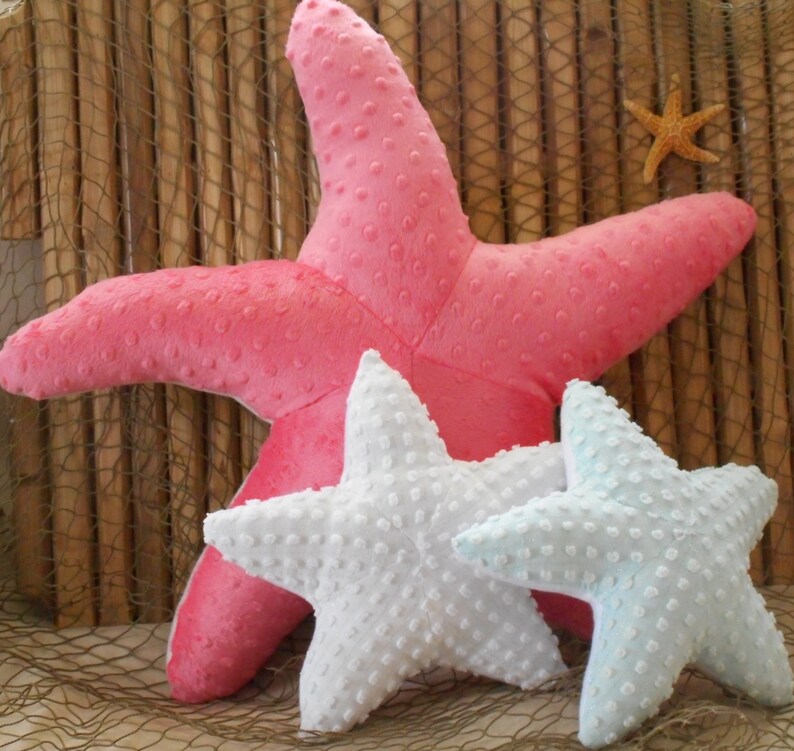 Starfish pillow nautical bed pillows coastal living seaside | Etsy
