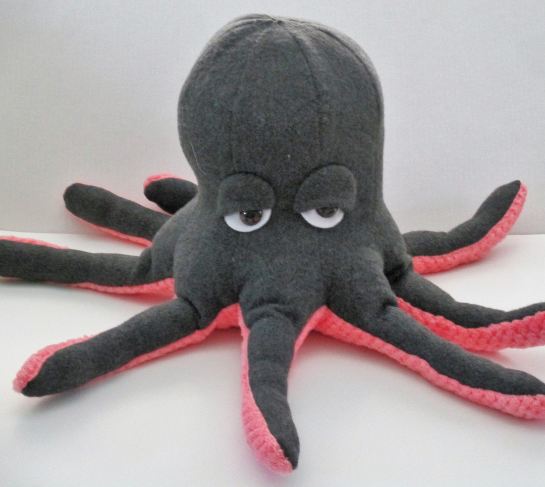 Octopus Plushie Octopus Softie Stuffed Octopus Aquatic - Etsy