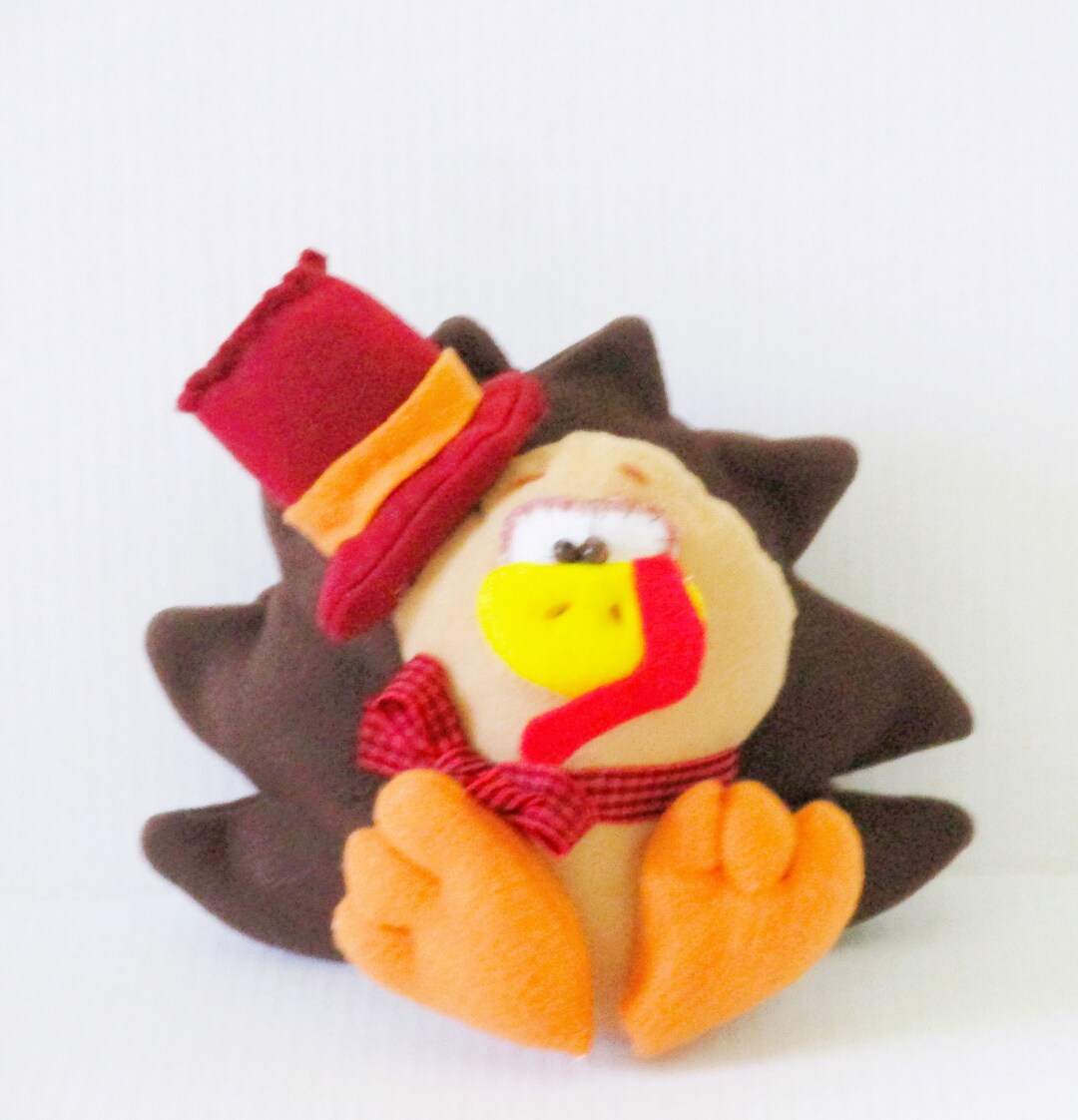 Turkey Plushie, Thanksgiving Turkey, Stuffed Turkey, Fall Decor ...