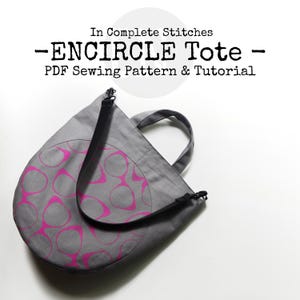 ENCIRCLE Tote PDF Sewing Pattern - English Language - Etsy