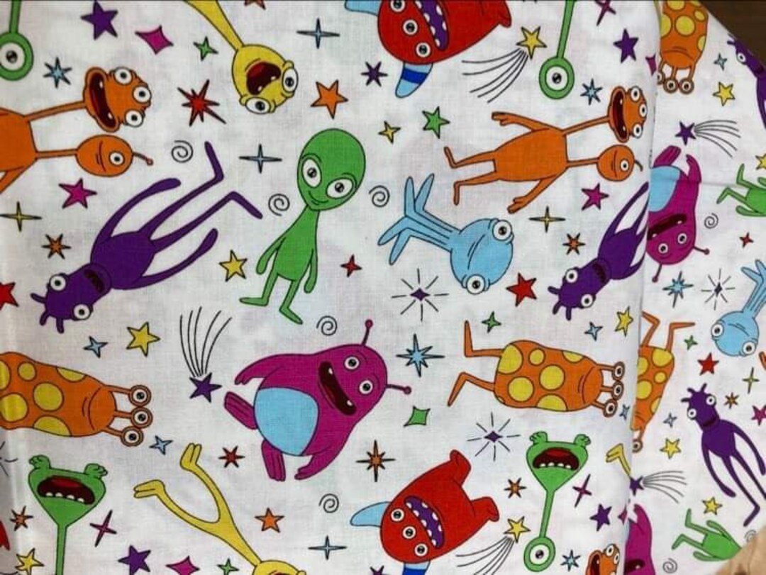 Amazing Aliens by Blank Quilting - Etsy