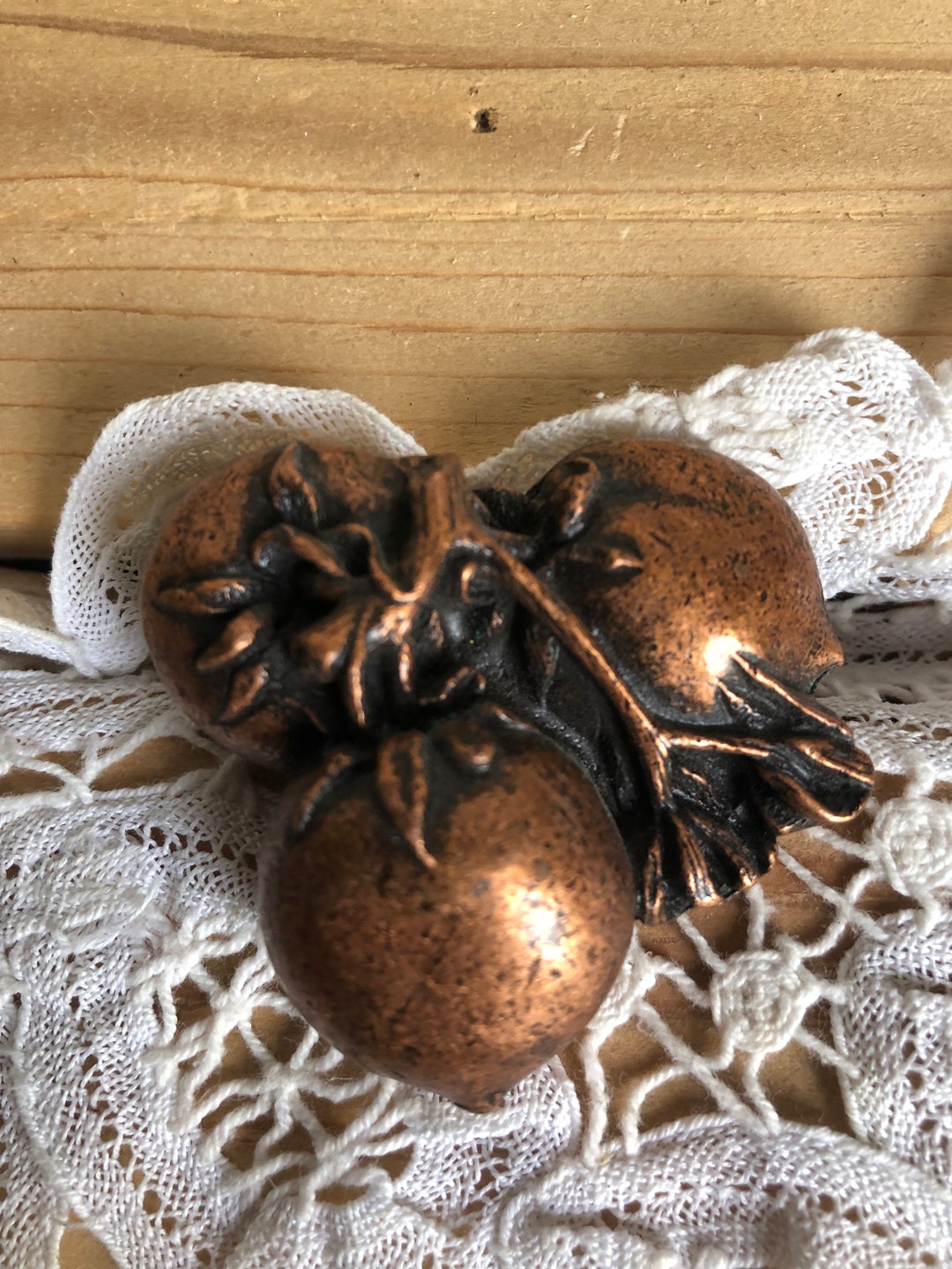 A SINGLE Drawer Pull With A Garden Theme See Description - Etsy
