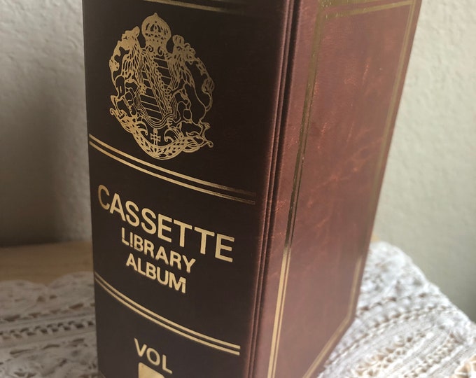 A Lightweight Cassette Storage Box Designed to Hold Ten Cassettes and ...