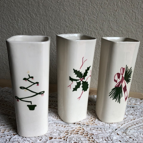 Christmas Vase - Etsy