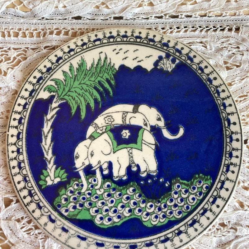 Elephant Tile - Etsy