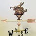 La Petite White Rabbit With Horn Weathervane - Etsy