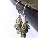 Sapphire Waterfall Sterling Silver Earring - Etsy