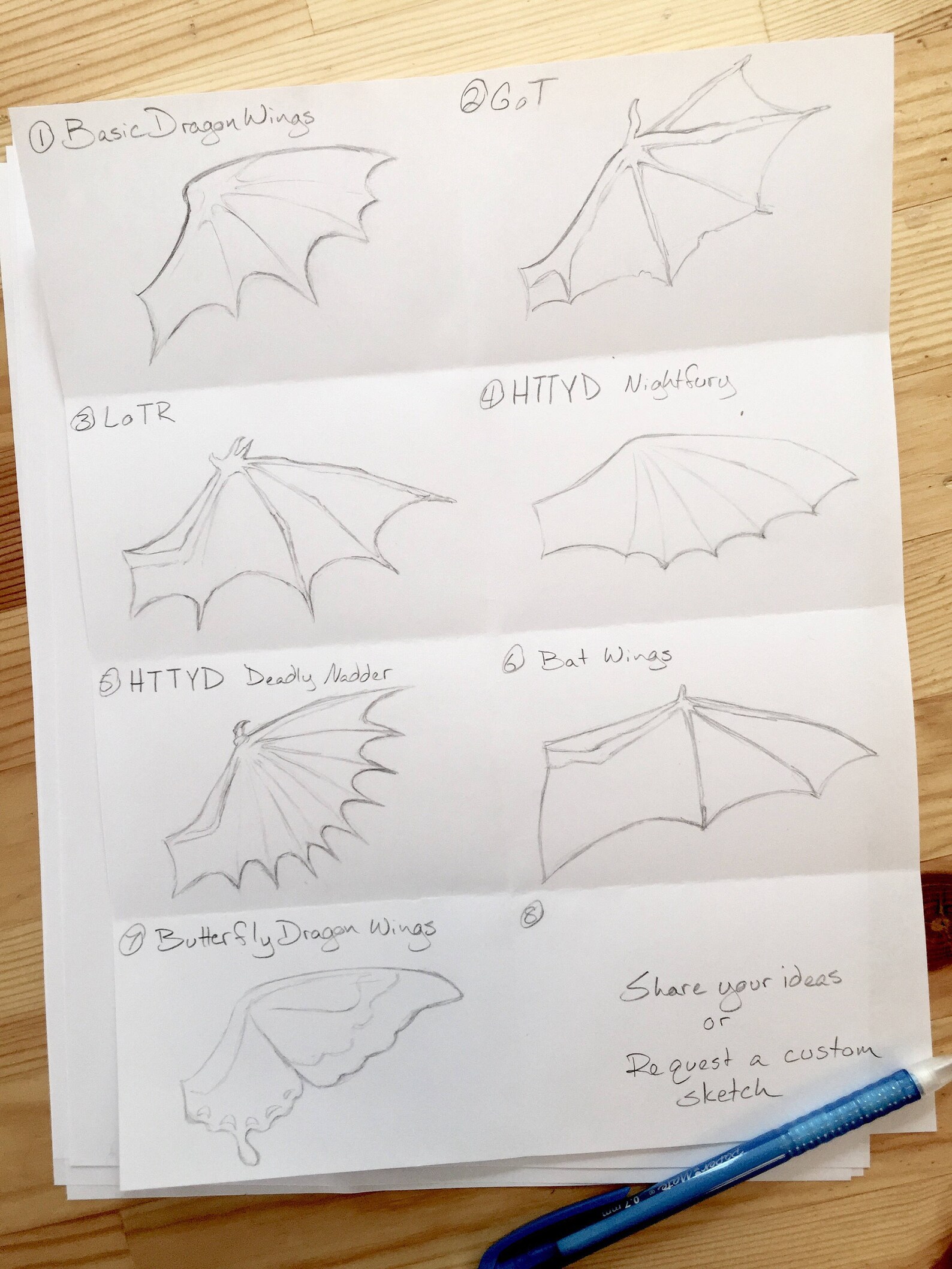 Custom Articulating Dragon Wings - Etsy