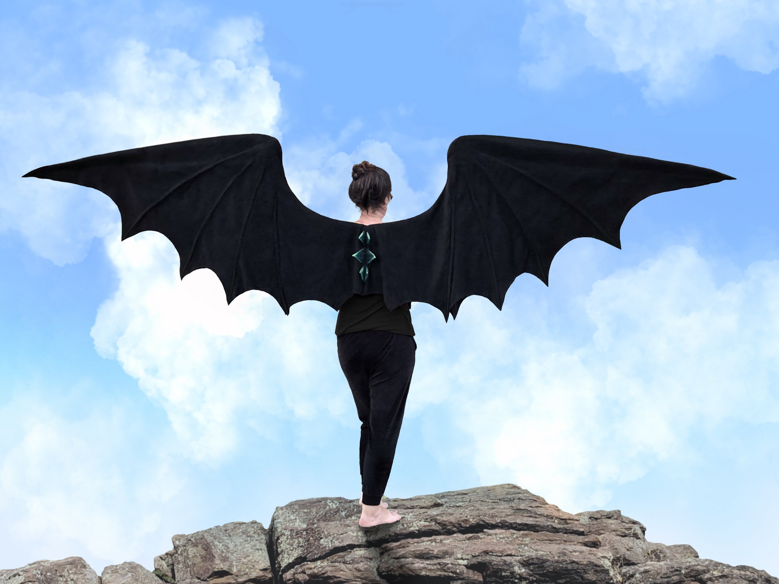 Articulated Bat Wings Cosplay