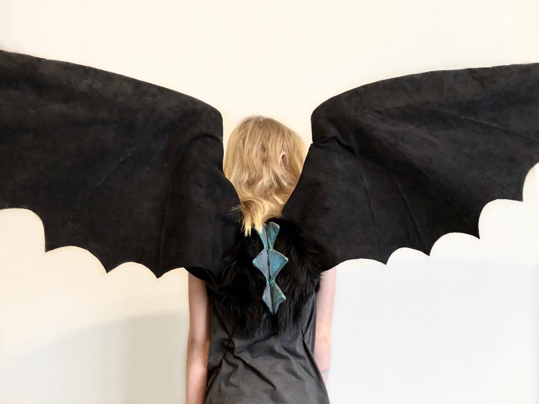 Black Dragon Wings - Etsy