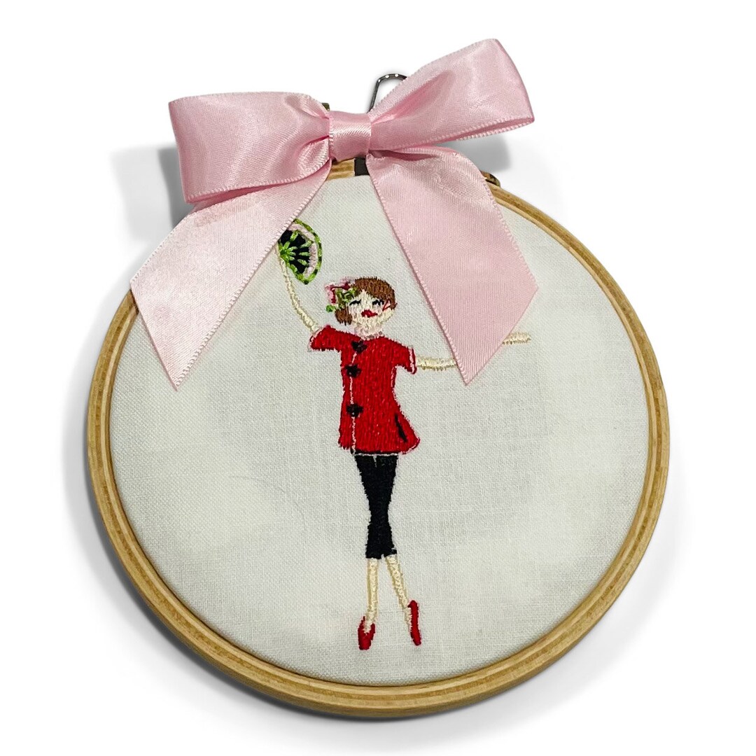 Ornament - Embroidered Chinese Tea Dancer Nutcracker Ballet Holiday ...