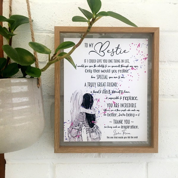 Best Friend Poem - Etsy UK