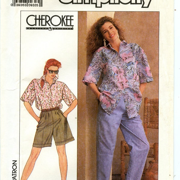 Vintage Easy Vogue Sewing Pattern 8734 Misses' Loose-fitting Straight ...