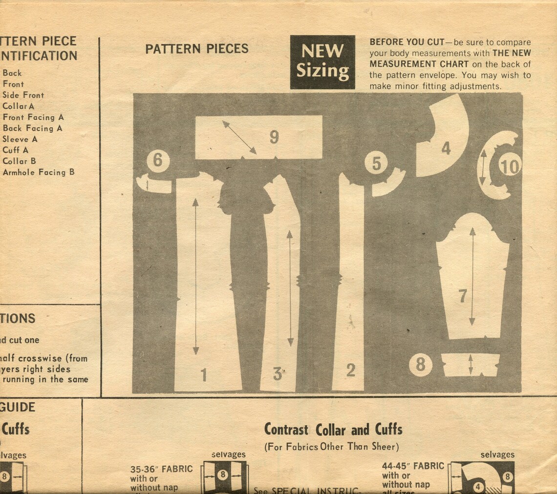 Vintage Butterick Sewing Pattern 4680 A-line Dress With Princess ...