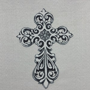 Square by Design Cross Multi-purpose Woven Square Fabric 27” X 27” - Etsy