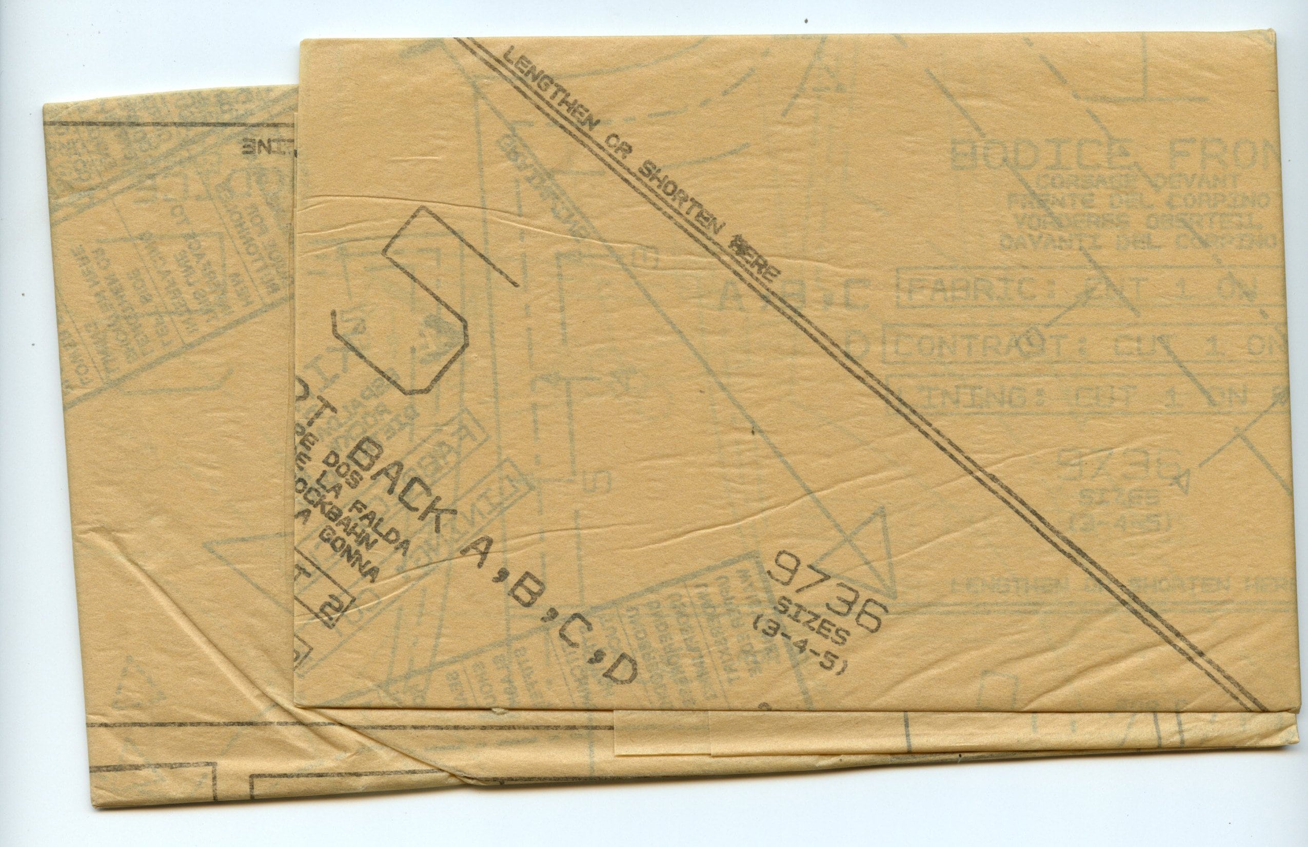 Vogue for Me Sewing Pattern 9736 Girl's Lined Dress Sizes - Etsy