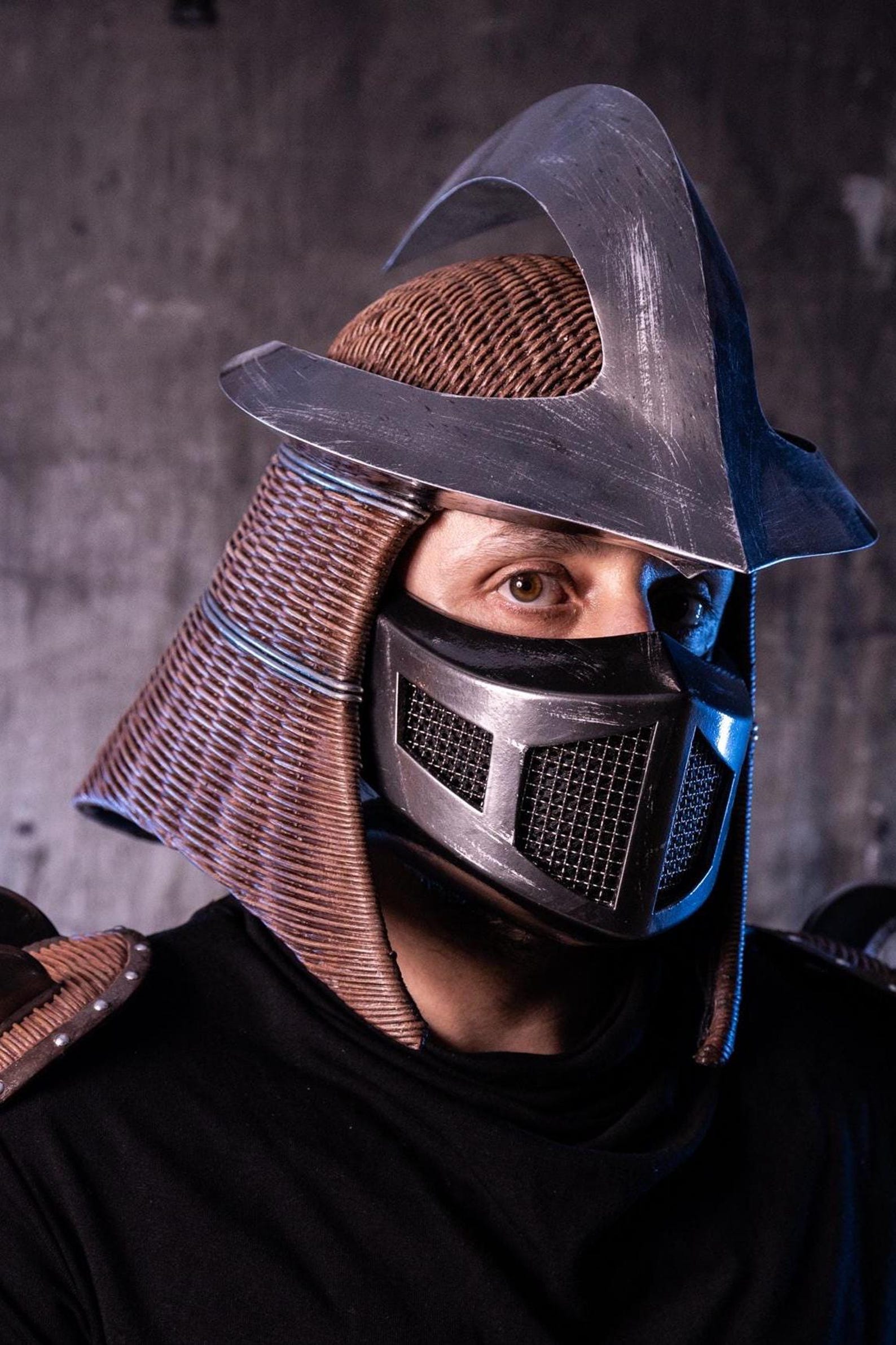 Shredder Samurai Helmet FINISHED AND WEARABLE - Etsy