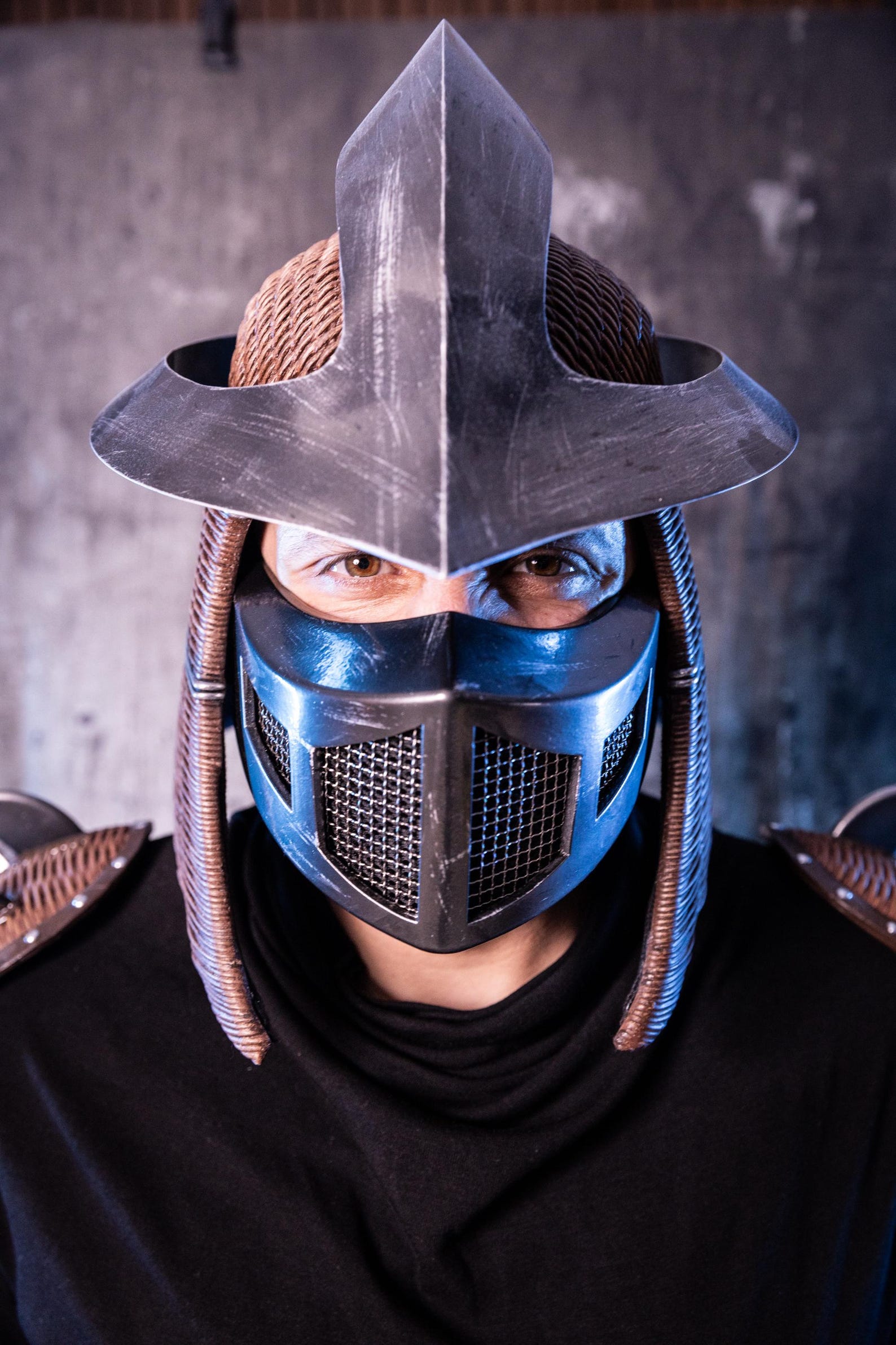 Shredder Samurai Helmet FINISHED AND WEARABLE - Etsy