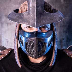 Shredder Samurai Helmet FINISHED AND WEARABLE - Etsy