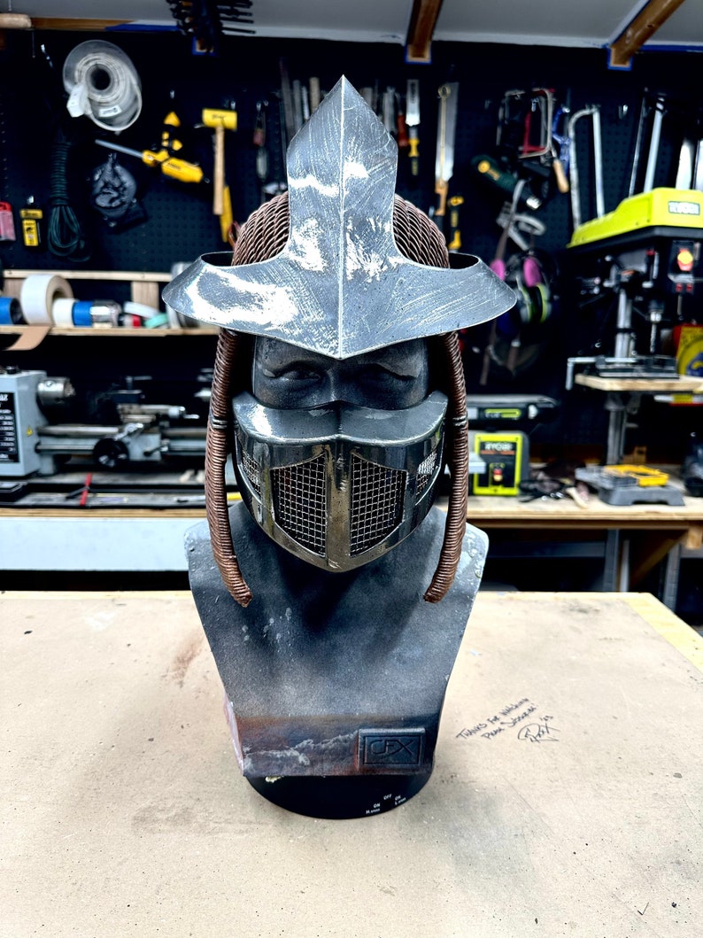 Shredder Samurai Helmet RAW KIT - Etsy
