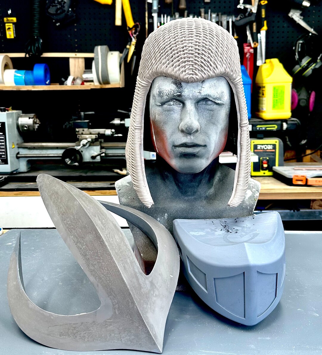 Shredder Armor and Helmet RAW KIT - Etsy