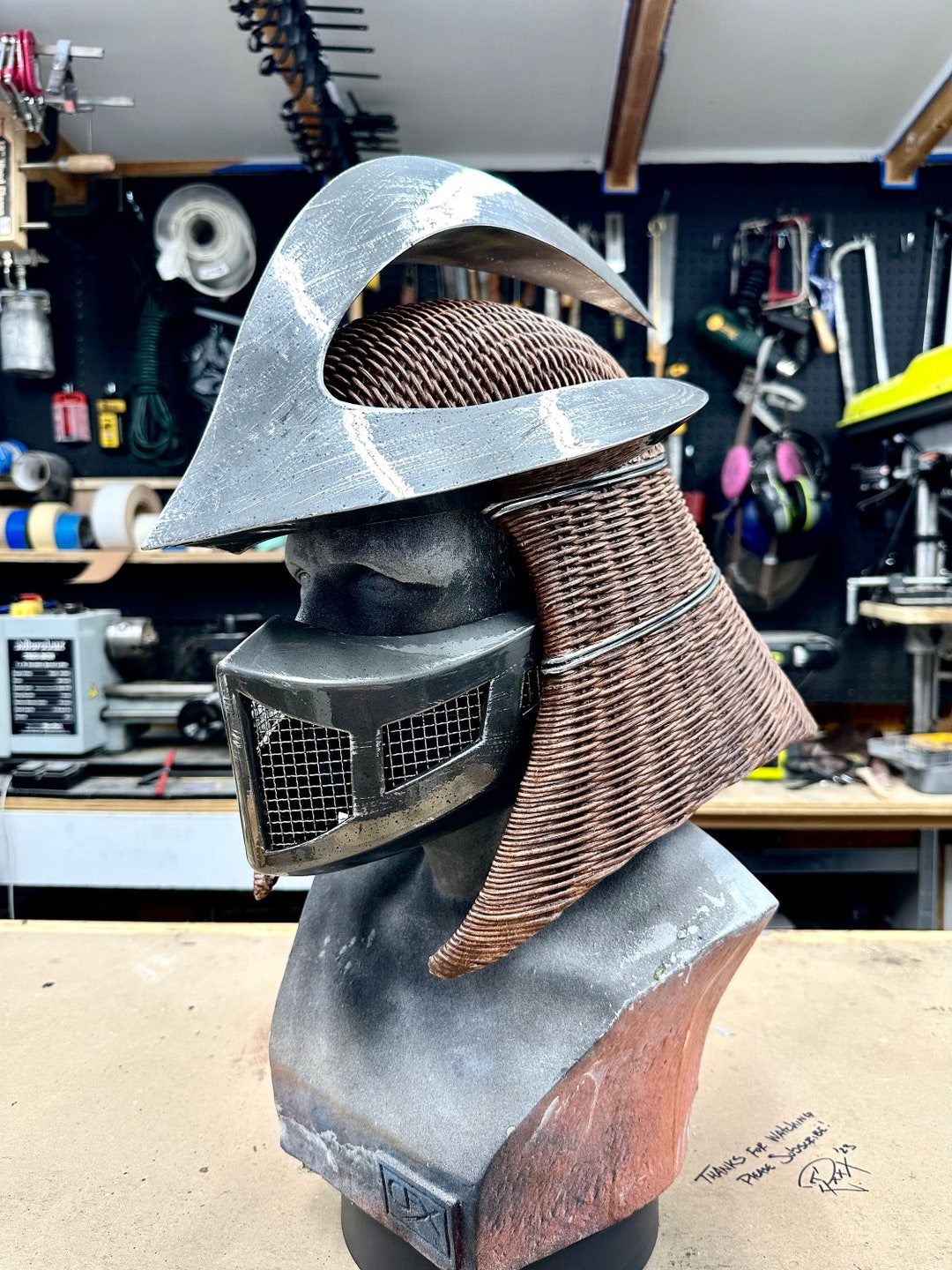 Shredder Samurai Helmet RAW KIT - Etsy