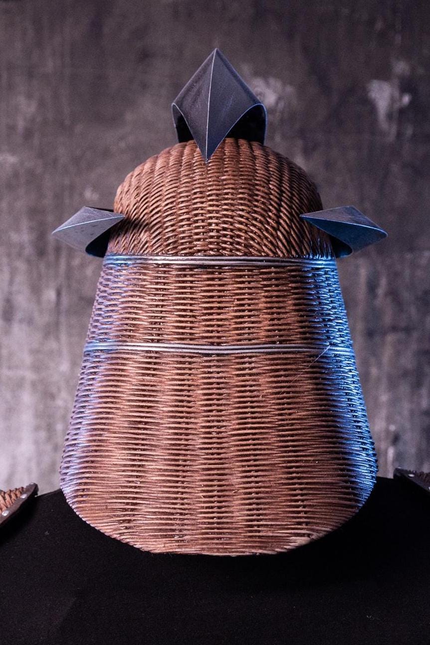 Shredder Samurai Helmet FINISHED AND WEARABLE - Etsy