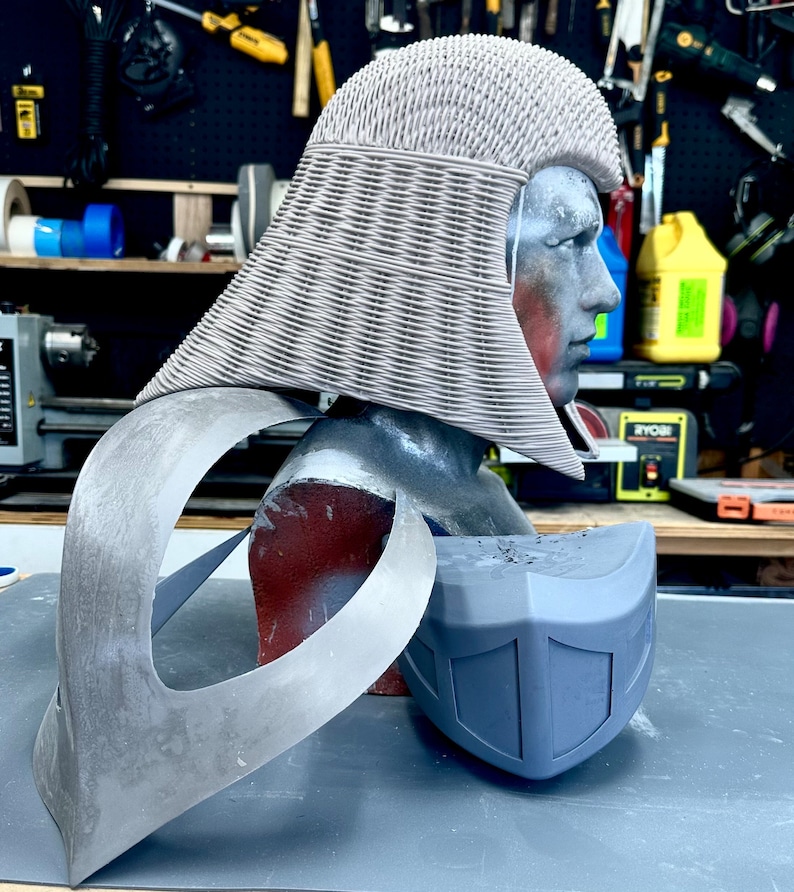 Shredder Samurai Helmet RAW KIT - Etsy
