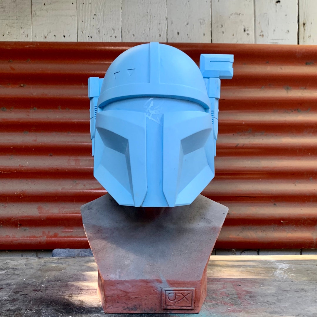 Mandalorian HEAVY INFANTRY Helmet Kit (RAW Resin Casting) - Etsy
