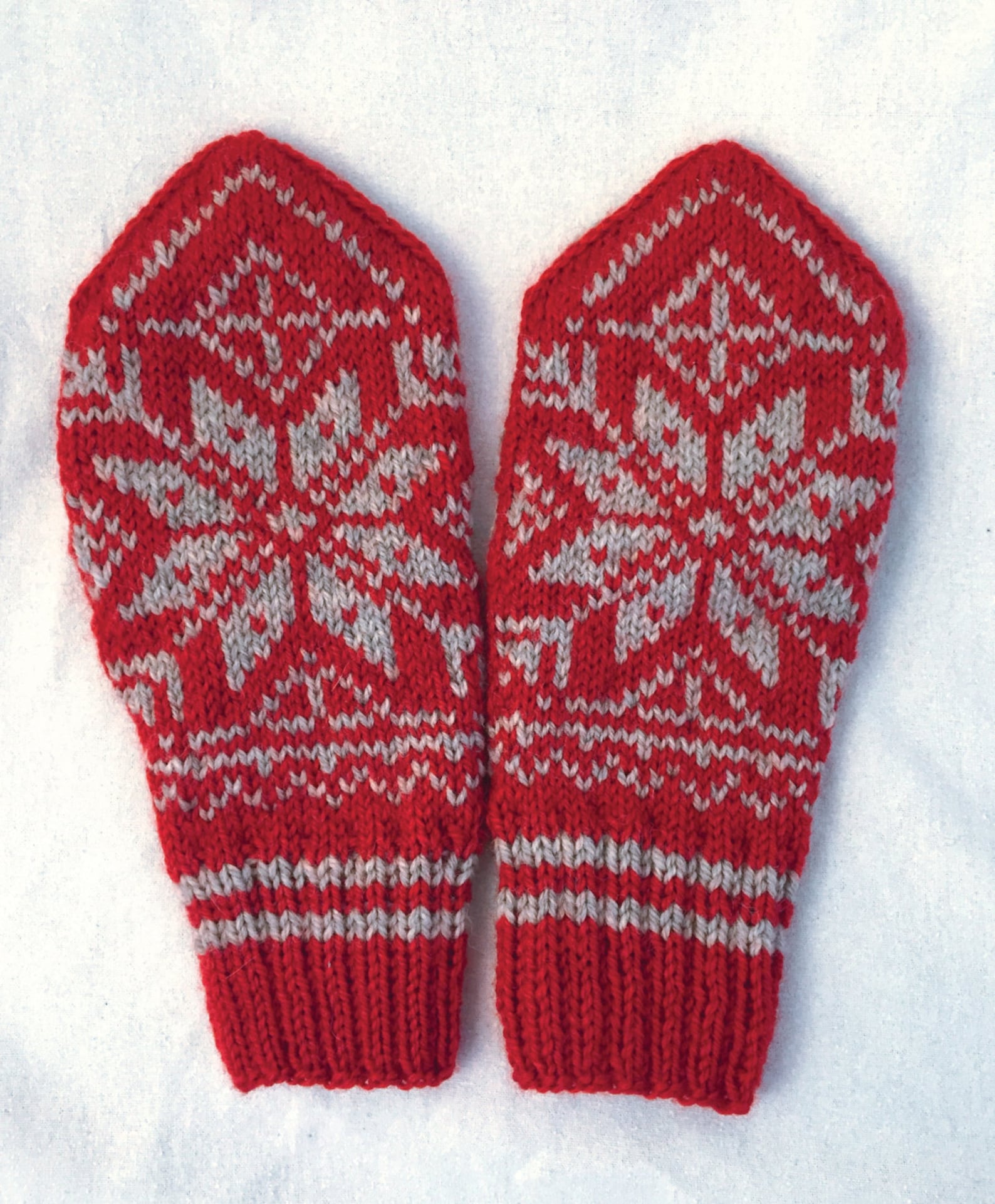 Mitten Knitting Pattern, Arne Mittens, Norwegian Knit Mittens - Etsy