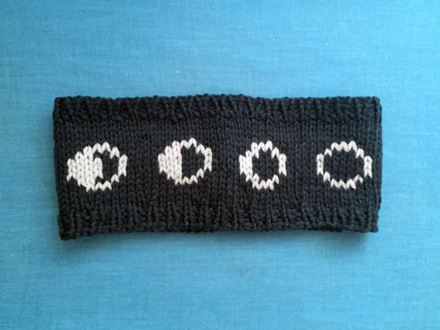 Knitting Pattern, Headband, Moon Phase - Etsy
