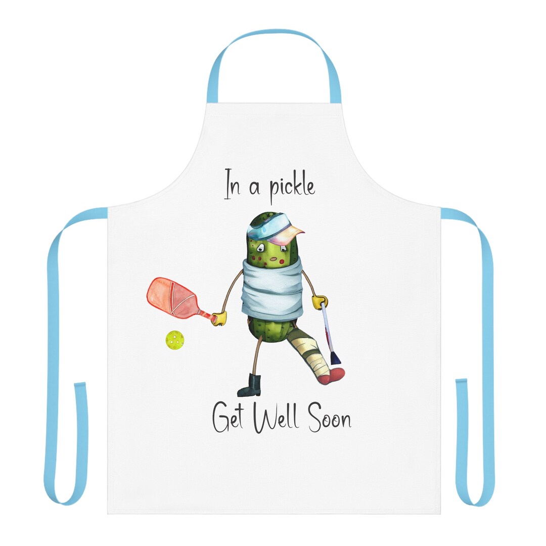 GET WELL SOON Funny Apron. Funny Pickleball Get Well Gift, Get Well ...