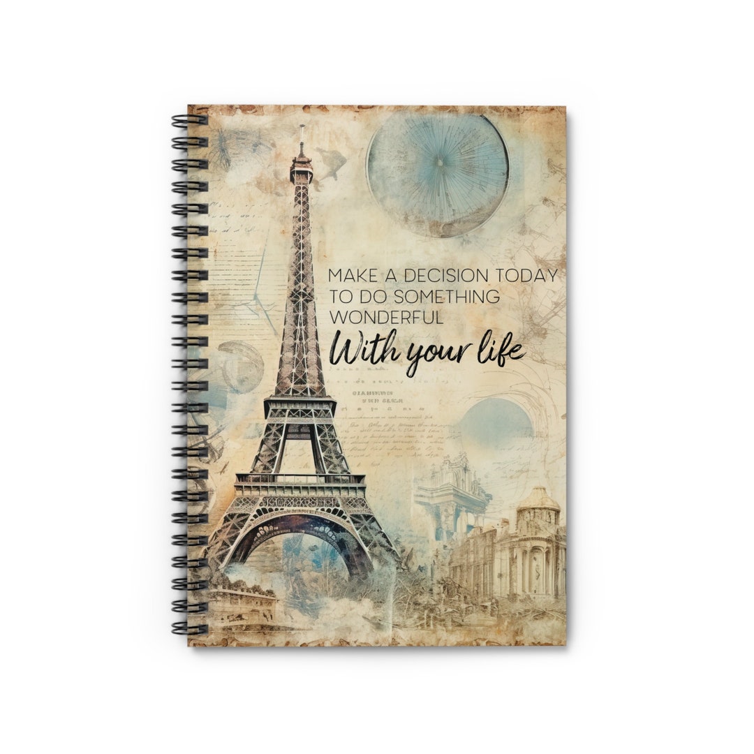 Motivational Quote, Spiral Notebook - 118 Pages Ruled Line, 6"x8" - Etsy