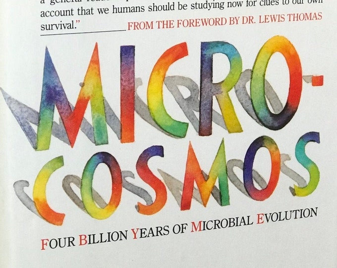 Micro-cosmos by Lynn Margulis & Dorion Sagan 1st Edition Hardcover - Etsy
