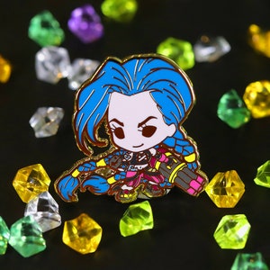 Arcane Pin Set - Chibi Enamel Pins - Etsy