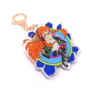 Persona 5 Acrylic Charm Keychains - Etsy