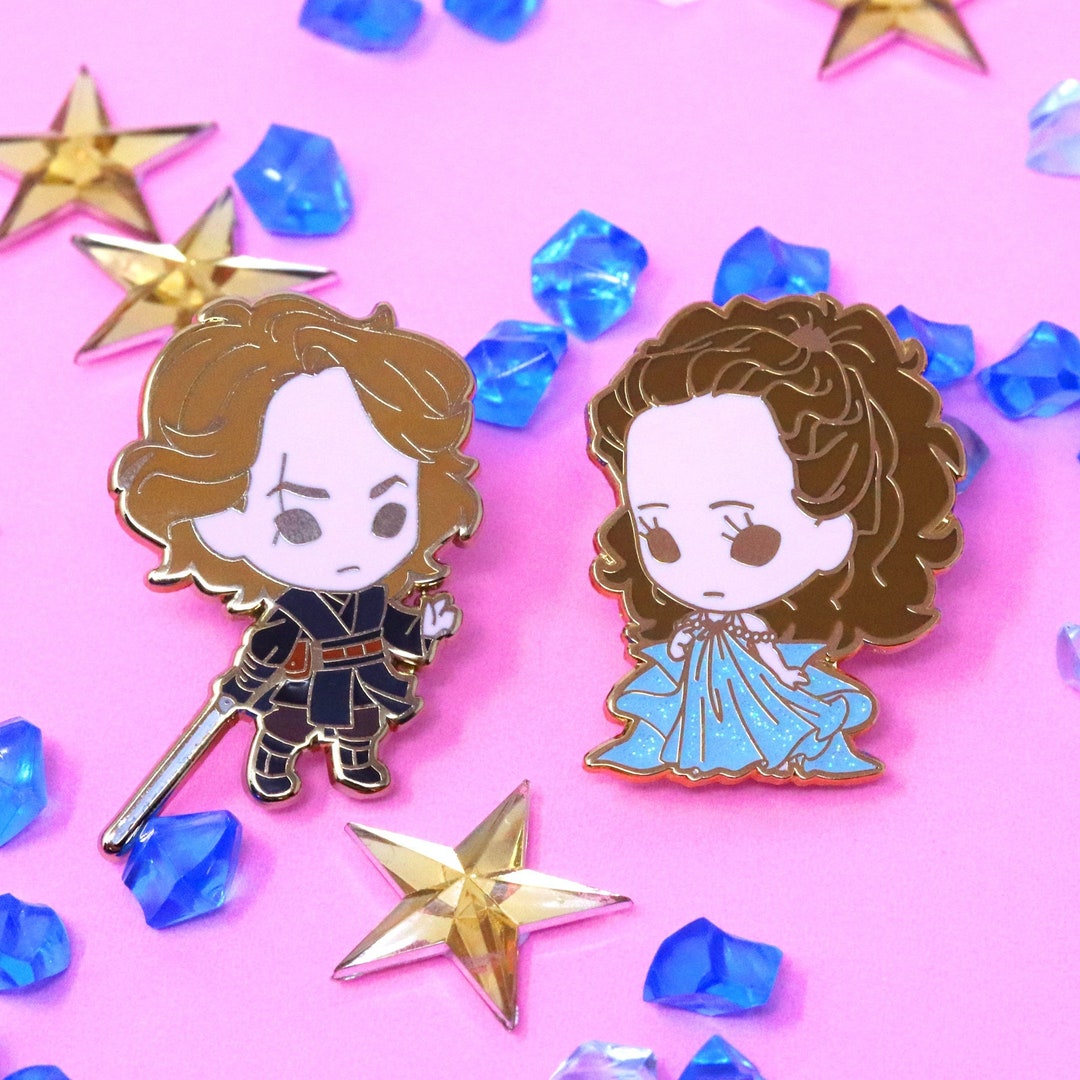 Anidala Pin Set Chibi Anakin Padme Hard Emaille Pin Set - Etsy.de