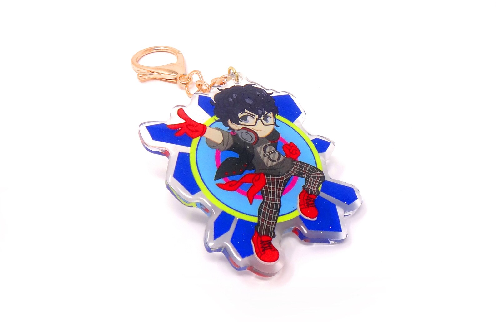 Persona 5 Acrylic Charm Keychains - Etsy