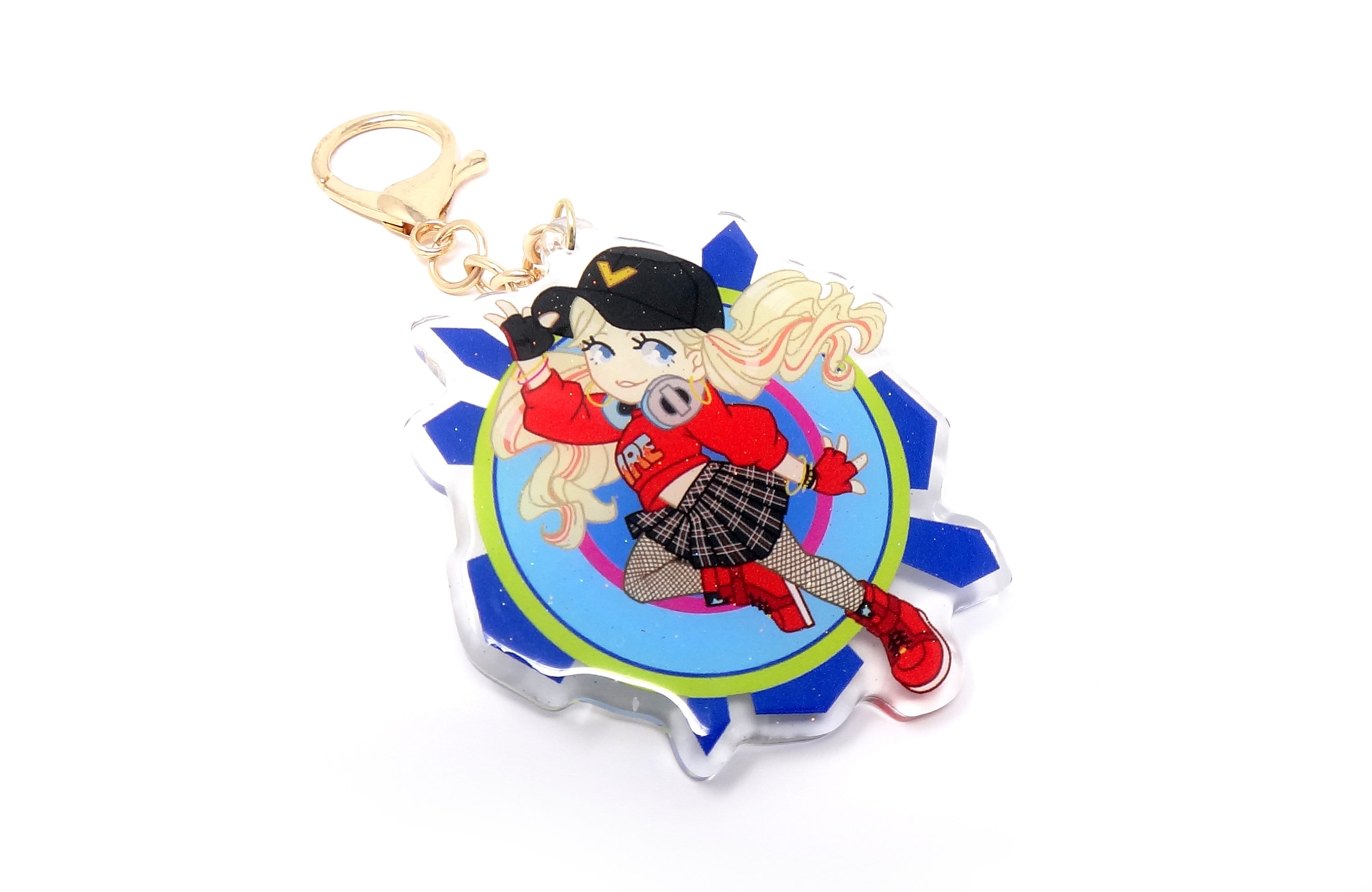 Persona 5 Acrylic Charm Keychains | Etsy