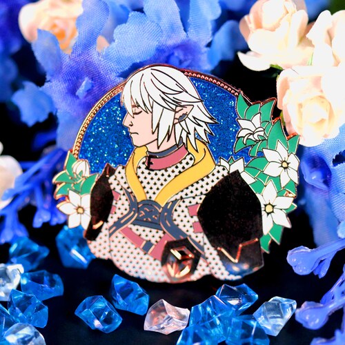 Crystal Exarch Pin Final Fantasy XIV Hard Enamel Pin - Etsy