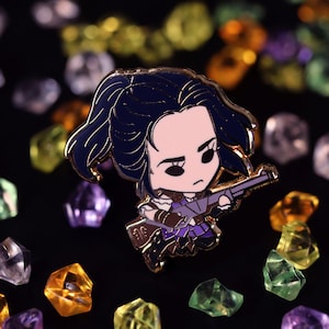 Arcane Pin Set - Chibi Enamel Pins - Etsy
