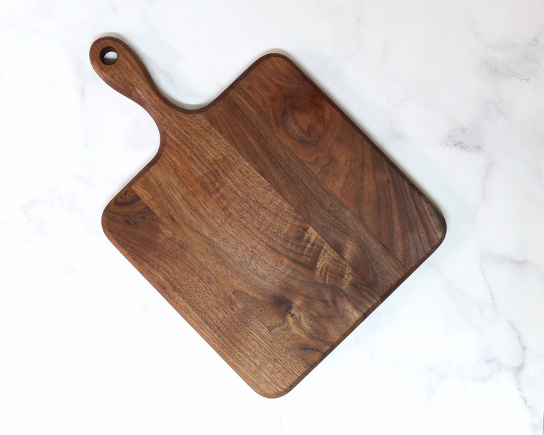 Wood Cutting Board, Walnut Wood - Etsy