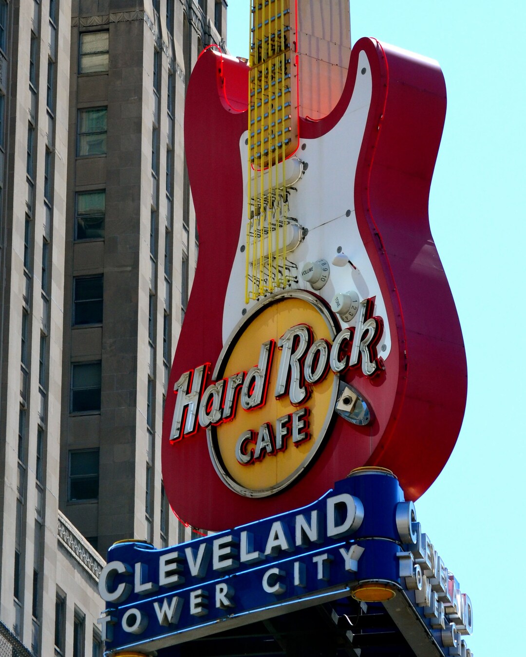 Cleveland Hard Rock @ Cleveland Tower City - 8x10 - Etsy